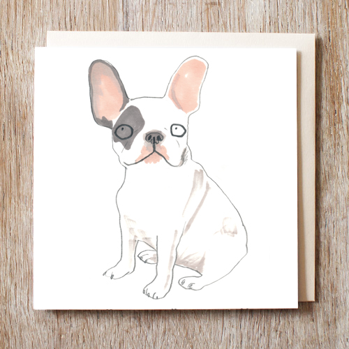 French Bulldog Card - Jo Clark Design