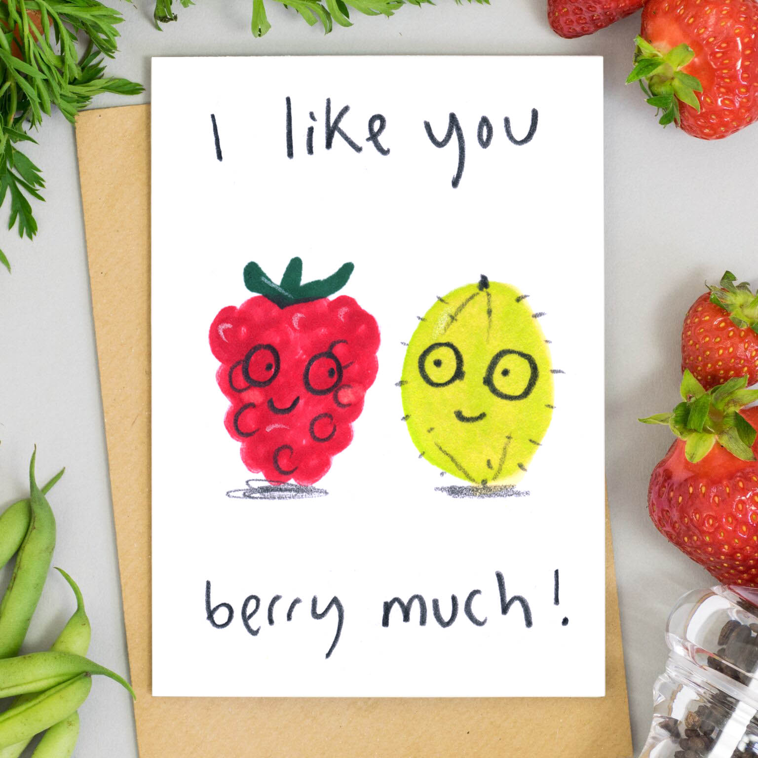 I Like You Berry Much - Jo Clark Design