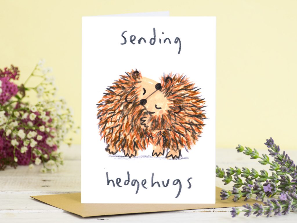 Sending Hedgehugs - Jo Clark Design